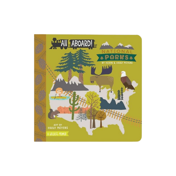 All Aboard National Parks Book - Fun Adventure Reading for Kids