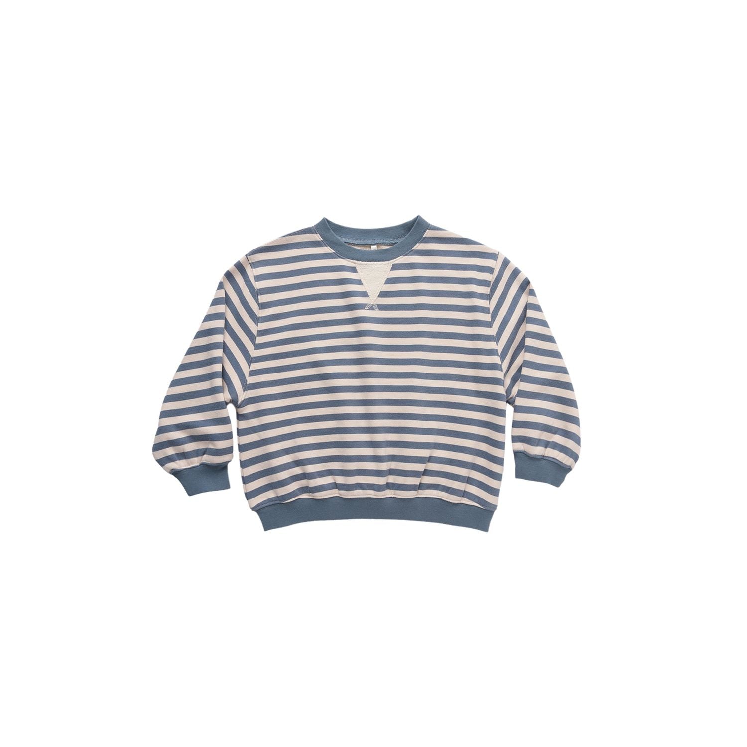 Rylee + Cru Oversized Crew - Marine Stripe