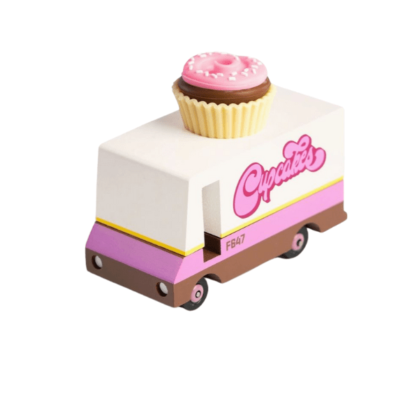 Buy Candylab Cupcake Van Toy - The Natural Baby Co