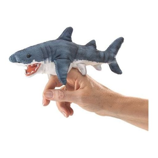 Folkmanis Finger Puppet - Mini Shark – The Natural Baby Company