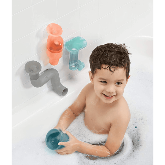 Boon Tubes - Blue Multi – The Natural Baby Company